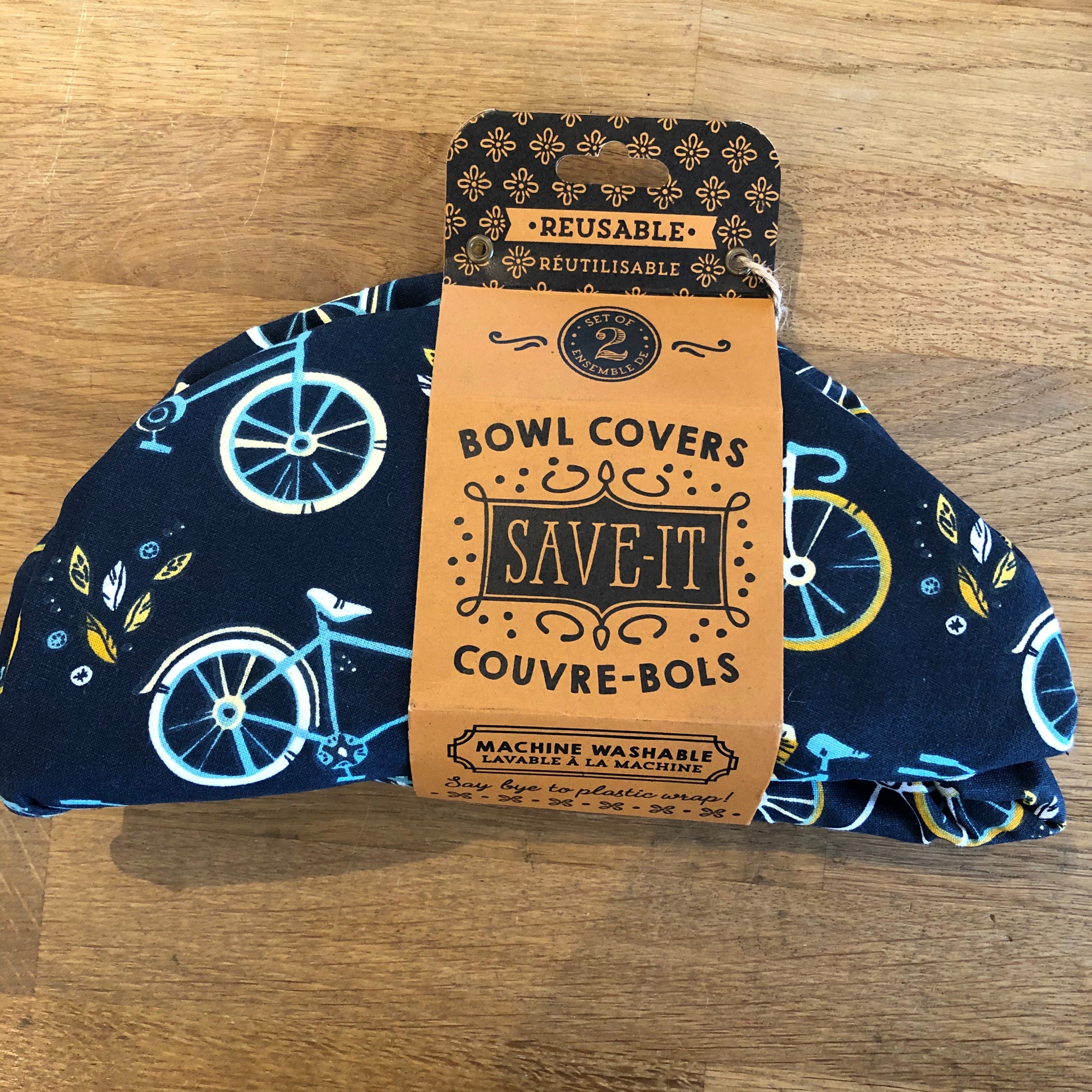 Bowl Cover Set-Bikes-Set of 2 | Gifted