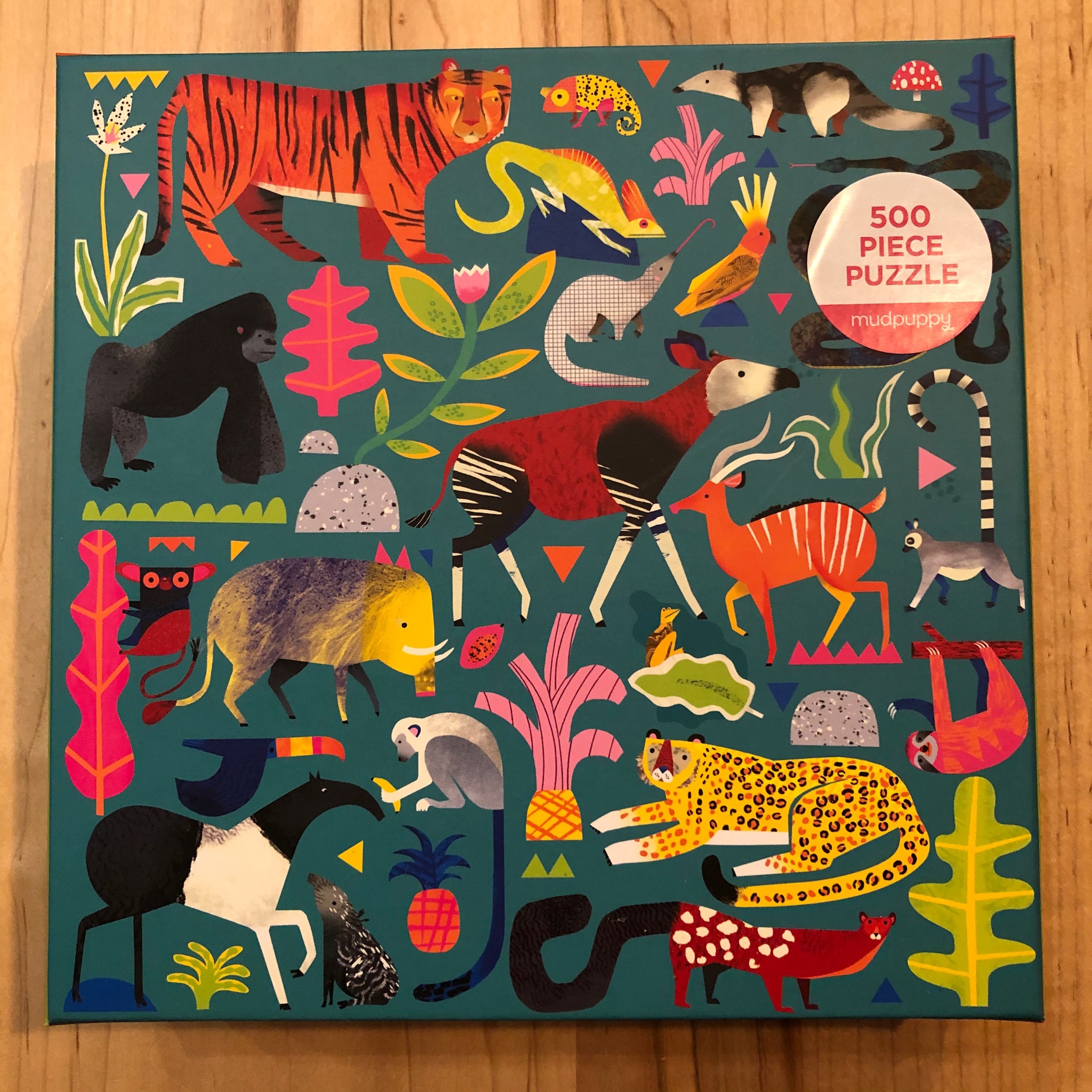 Puzzle-Rainforest Animals | Gifted