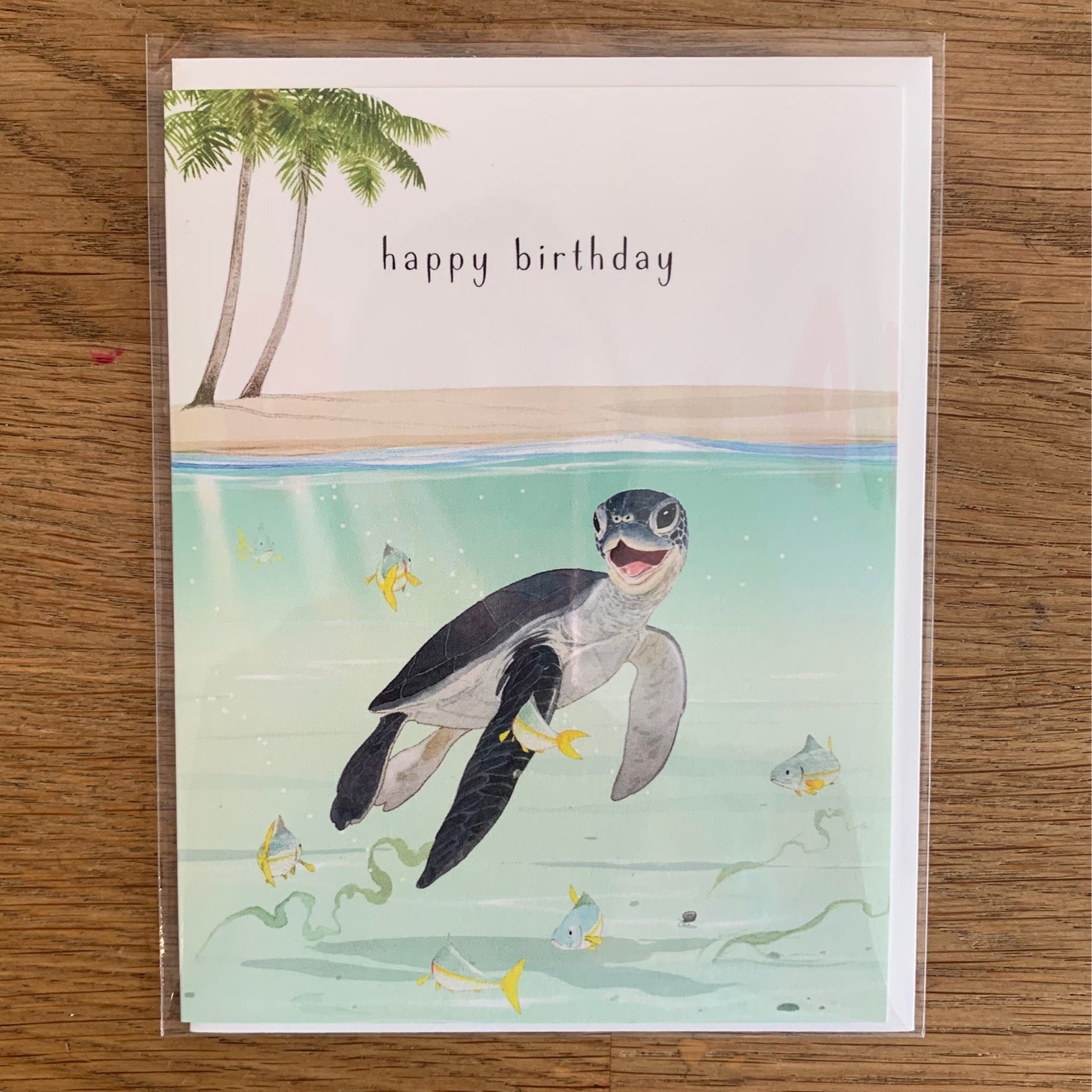 Birthday Card-Happy Birthday-Sea Turtle | Gifted