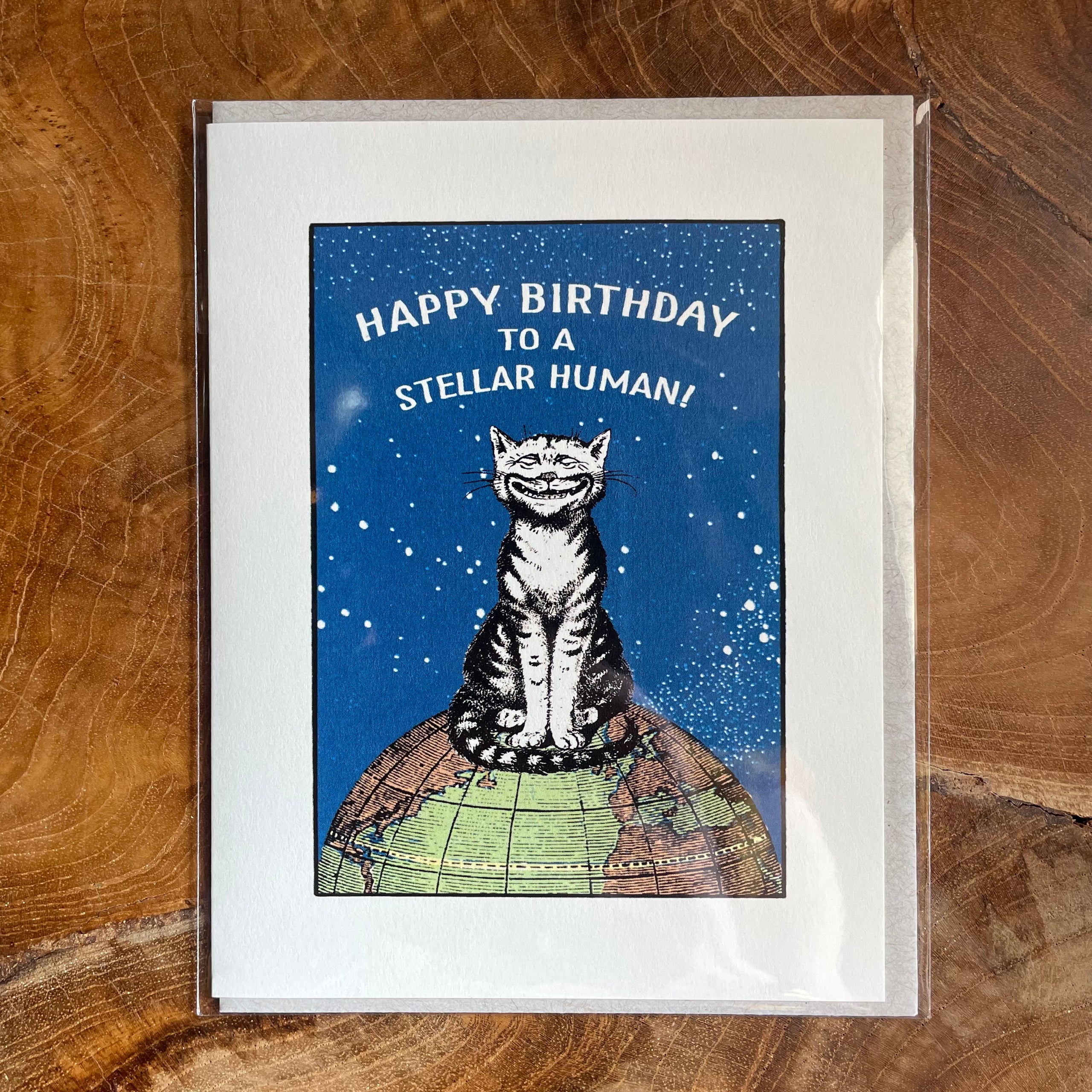 Birthday Card-Happy Birthday to a Stellar Human! | Gifted