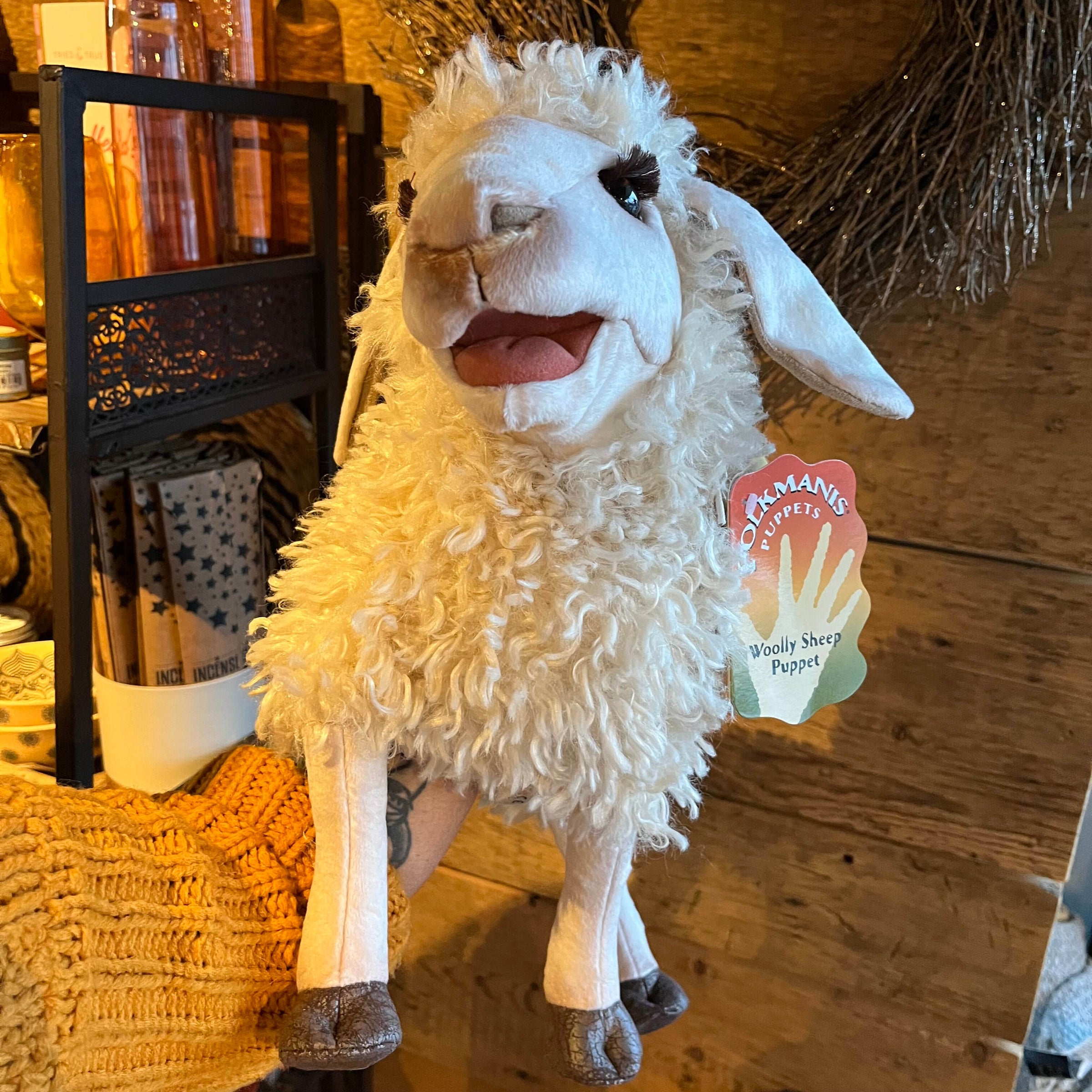 Woolly Sheep Puppet